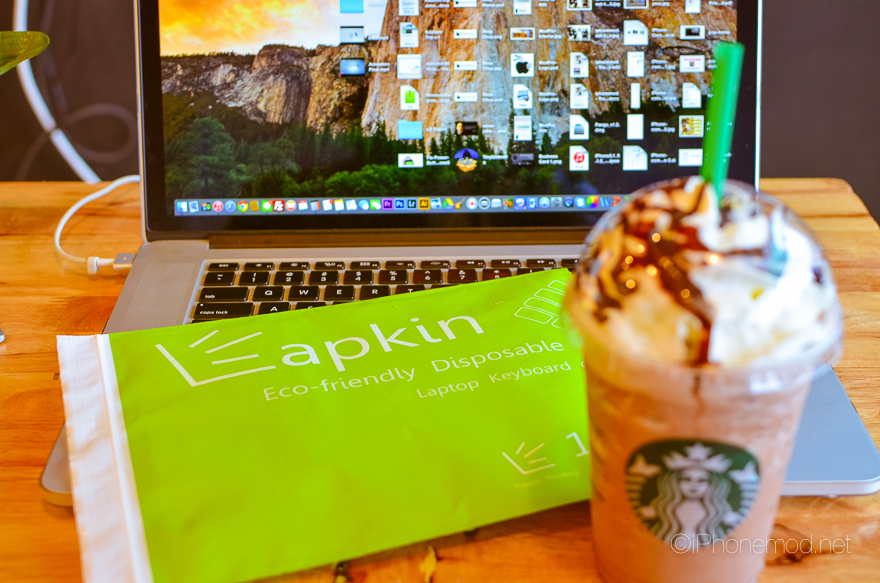 Lapkin แผ่นกันเปื้อนสำหรับโน้ตบุ๊คแถมยังเป็นมิตรต่อสิ่งแวดล้อม - iPhoneMod
