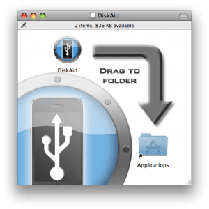 DiskAid โปรแกรมจัดการไฟล์บน iPhone (Mac)