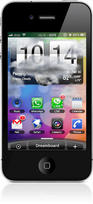 มาทำความรู้จักกับ Dreamboard ธีมแพลตฟอร์มสำหรับ iPhone