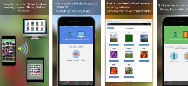 Simple Transfer Pro ส่งรูปถ่าย วีดีโอจาก iPhone, iPad ไปคอมง่ายๆ ไม่ง้อ ...