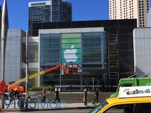 Apple เตรียมพร้อมสถานที่จัดงาน Spring Forward วันจันทร์นี้