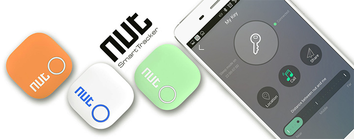 Gadget ป้องกันของหาย 'Nut Smart Tracker'
