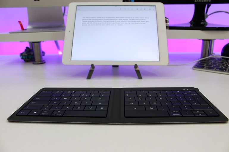Microsoft Universal Foldable อีกทางเลือกของคีย์บอร์ด iOS