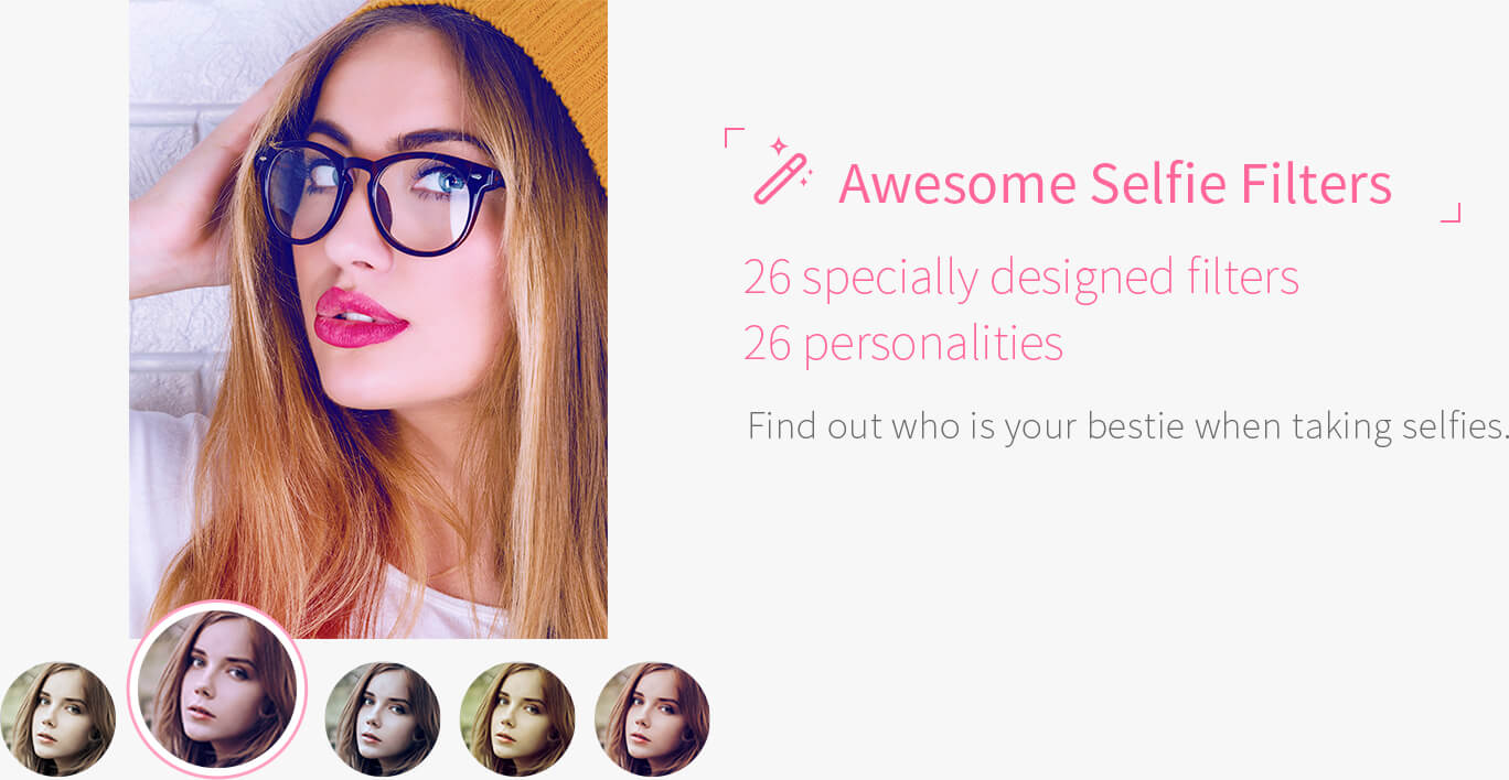 Bestie แอปพลิเคชั่น Selfie ที่ดีที่สุดจาก Camera360