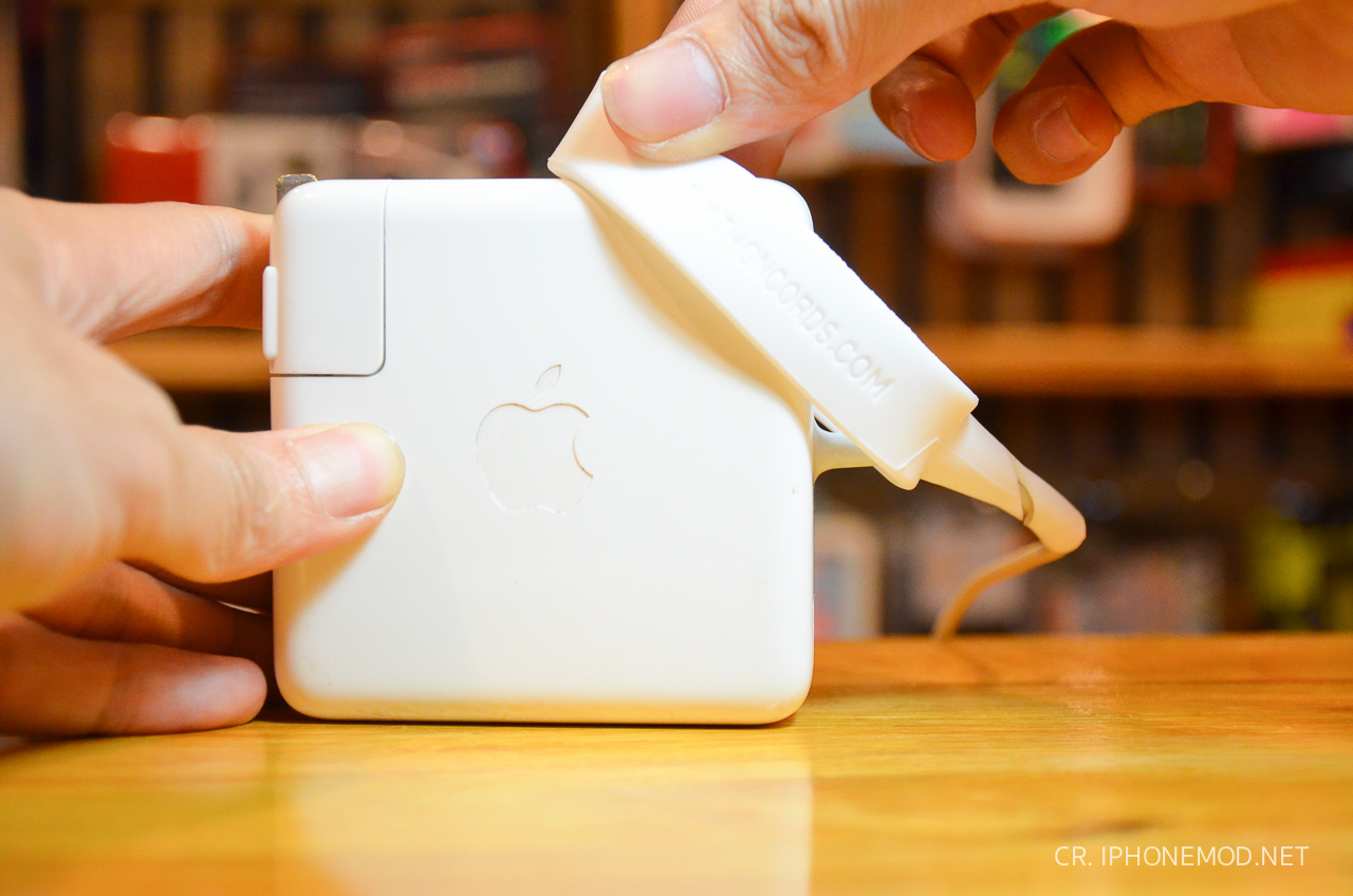 รีวิว PYTHON Cord หุ้มป้องกันสายอะแดปเตอร์ Macbook ไม่ให้ขาด