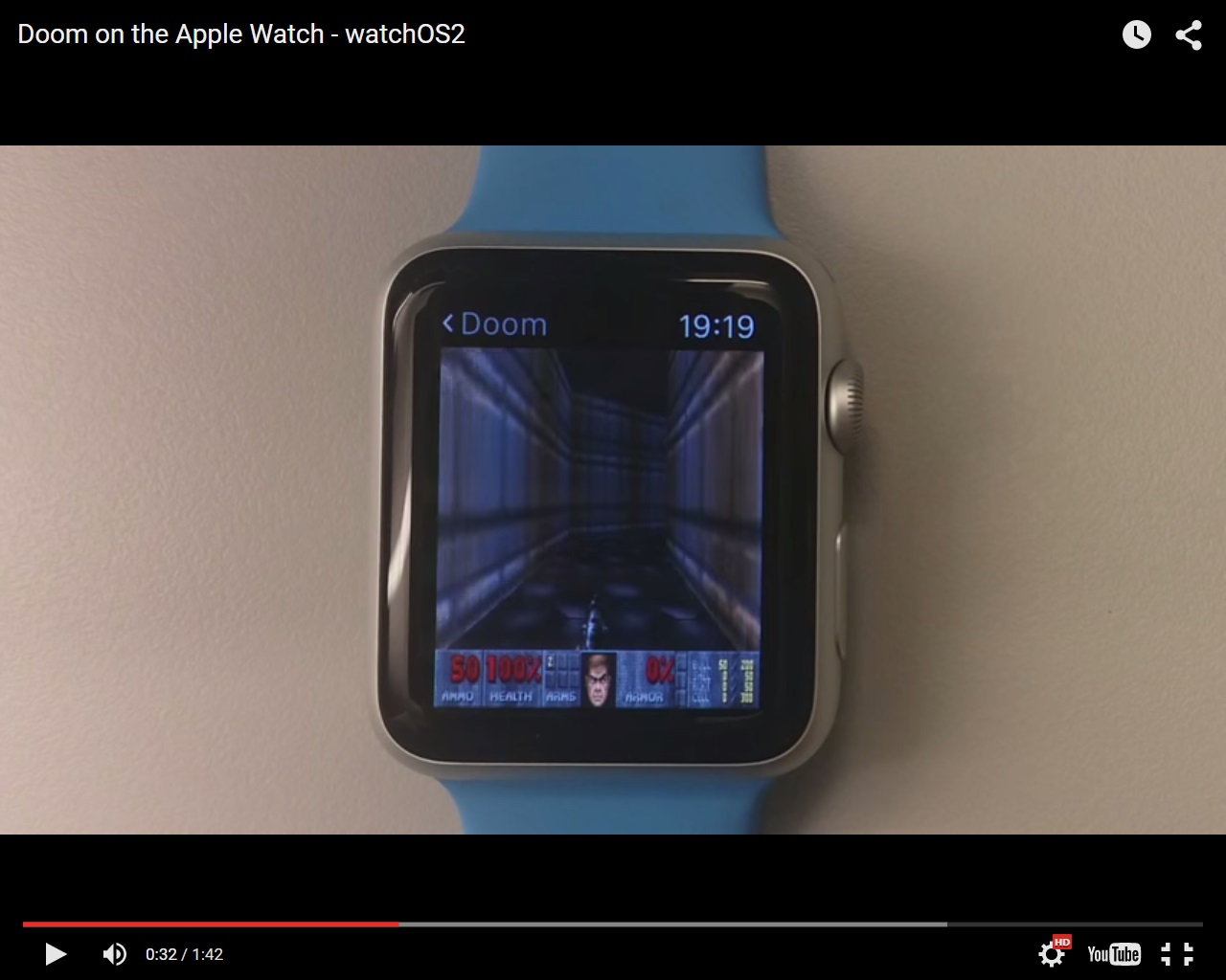 DOOM เกมระดับตำนาน ถูกเล่นบน Apple TV และ Apple Watch