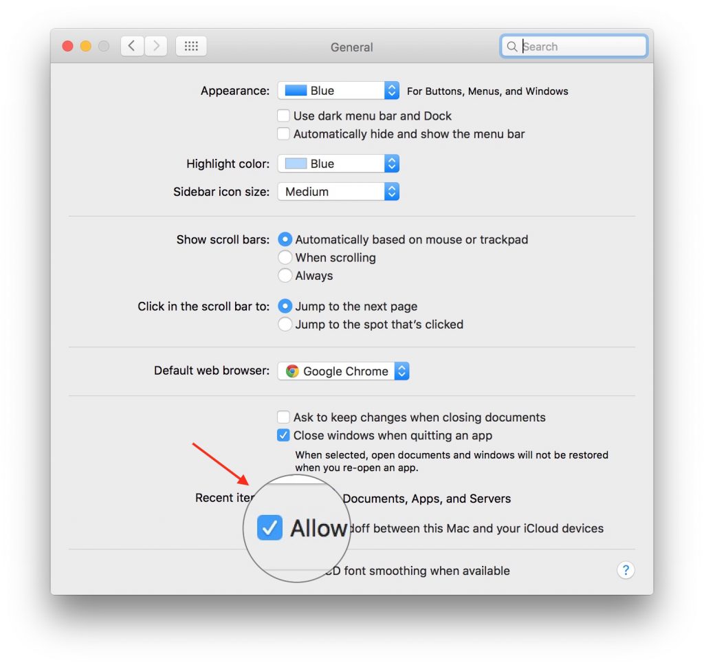 Handoff - วิธีเปิดลิงก์เว็บจาก Mac OS X ต่อเนื่องไปที่ iPhone