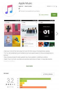 Apple Music สำหรับผู้ใช้ Android เปิดให้ใช้งานแล้ววันนี้