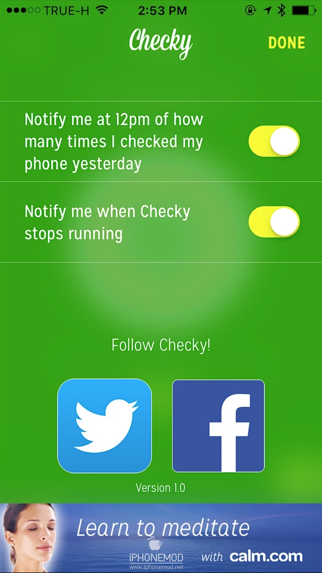 Checky แอปที่บอกได้ว่าวันนี้คุณเช็ค iPhone ไปแล้วกี่ครั้ง