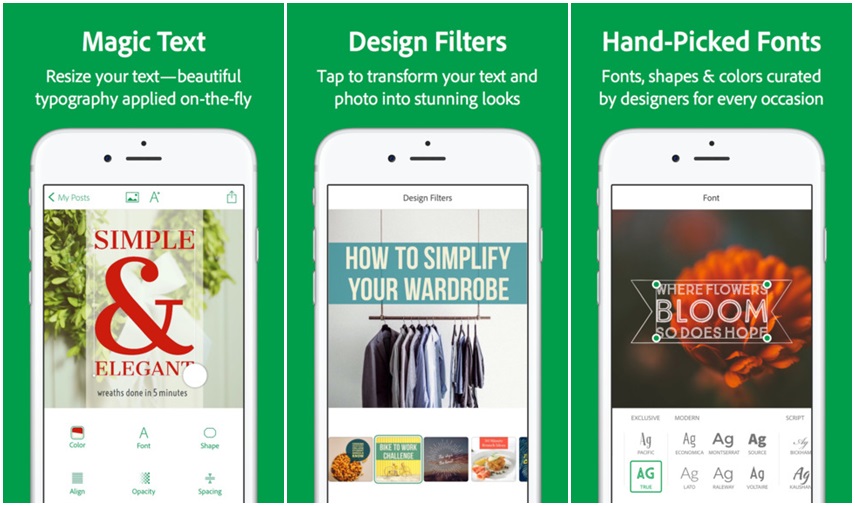 Adobe Post สร้างข้อความบนภาพอย่างยังไงให้ "ดูแพง"