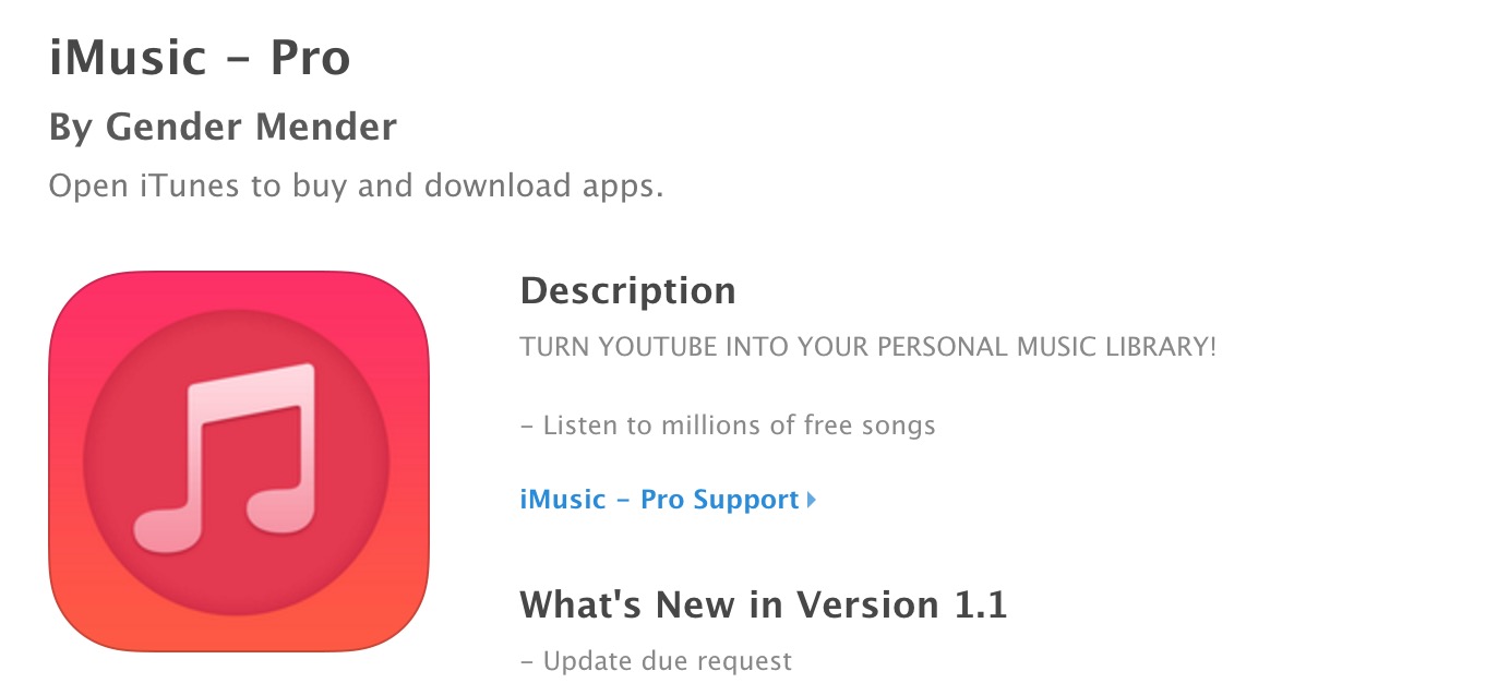 iMusic Pro โหลดเพลง YouTube ฟังแบบออฟไลน์ฟรี ด่วนก่อนโดนลบ