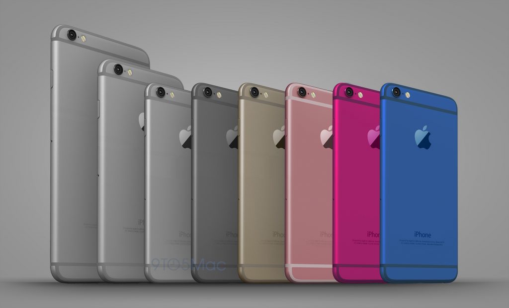 iPhone 6c ขนาด 4 นิ้ว (รุ่นล่าง) จะมาพร้อมคุณสมบัติกันน้ำ