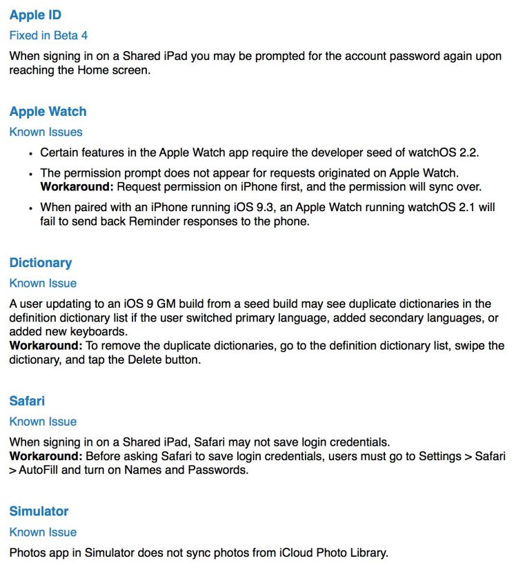 Apple ปล่อย iOS 9.3 beta 4 ให้นักพัฒนาได้ทดสอบแล้ว
