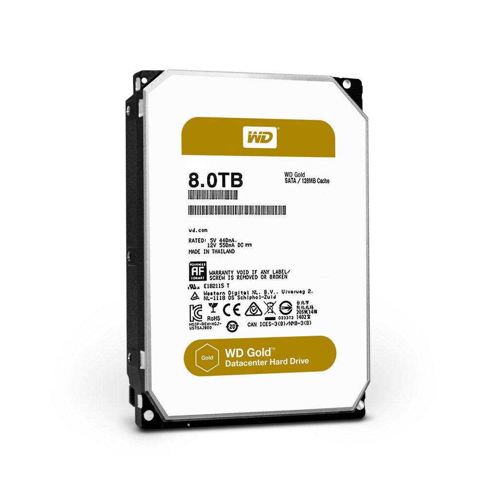 Western Digital เปิดตัวฮาร์ดดิสก์ฉลากสีทอง เจาะกลุ่มดาต้าเซ็นเตอร์