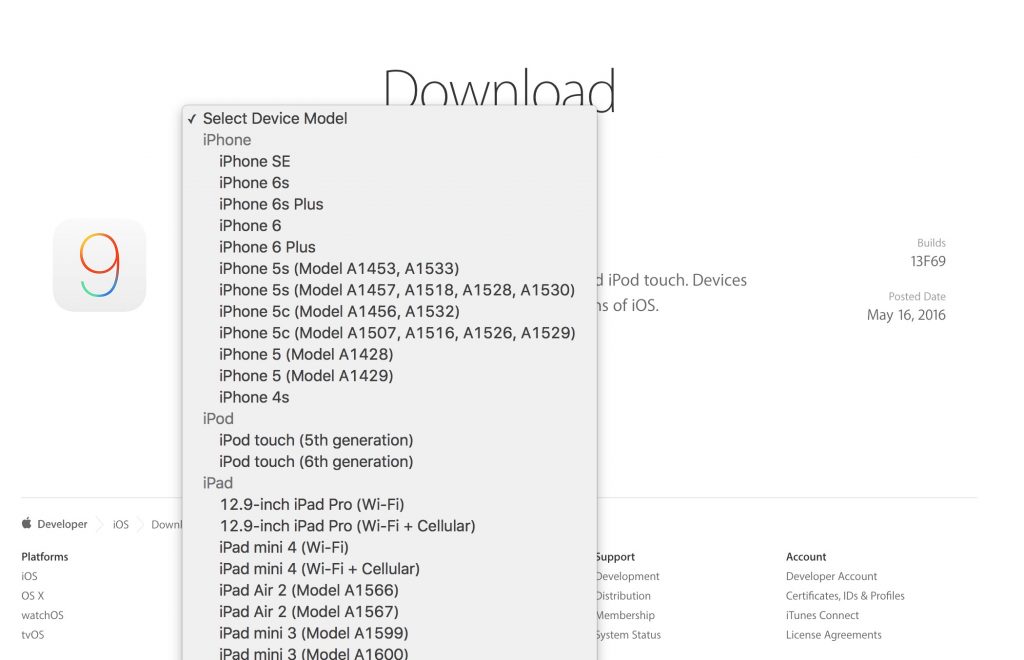 Apple พักการอัปเดต iOS 9.3.2 สำหรับ iPad Pro 9.7 นิ้ว