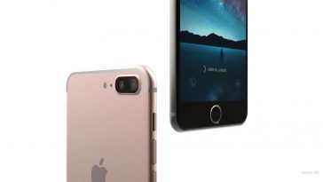 ภาพเรนเดอร์ iPhone 7 Plus ตามข้อมูลที่มี ณ ปัจจุบัน