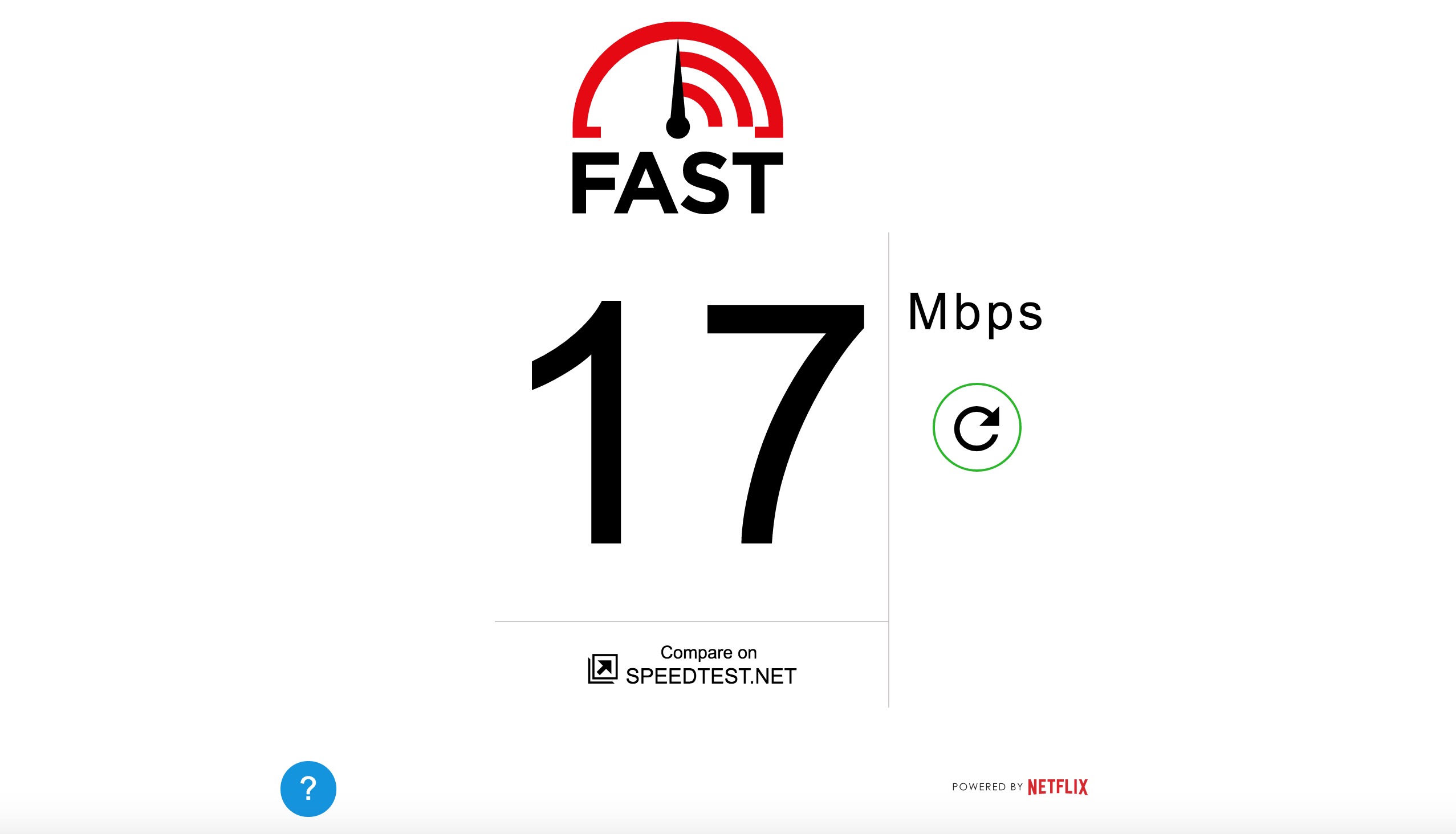 ทดสอบความเร็วอินเทอร์เน็ตด้วย fast.com โดยไม่ต้องลงแอปเพิ่ม