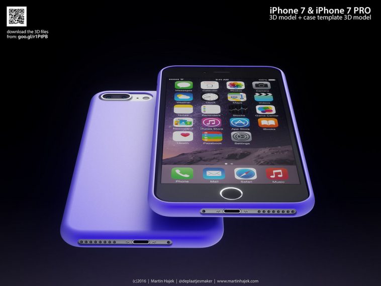iPhone 7 และ iPhone 7 Pro หน้าตาจะเป็นแบบนี้หรือไม่?