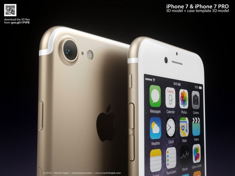 iPhone 7 และ iPhone 7 Pro หน้าตาจะเป็นแบบนี้หรือไม่?