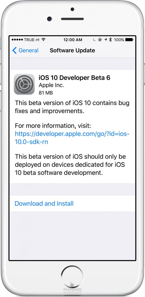 Apple ปล่อย iOS 10 Developer Beta 6/Public Beta 5 ให้ทดสอบแล้ว