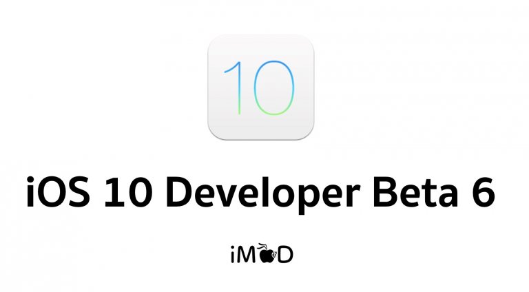 Apple ปล่อย iOS 10 Developer Beta 6/Public Beta 5 ให้ทดสอบแล้ว