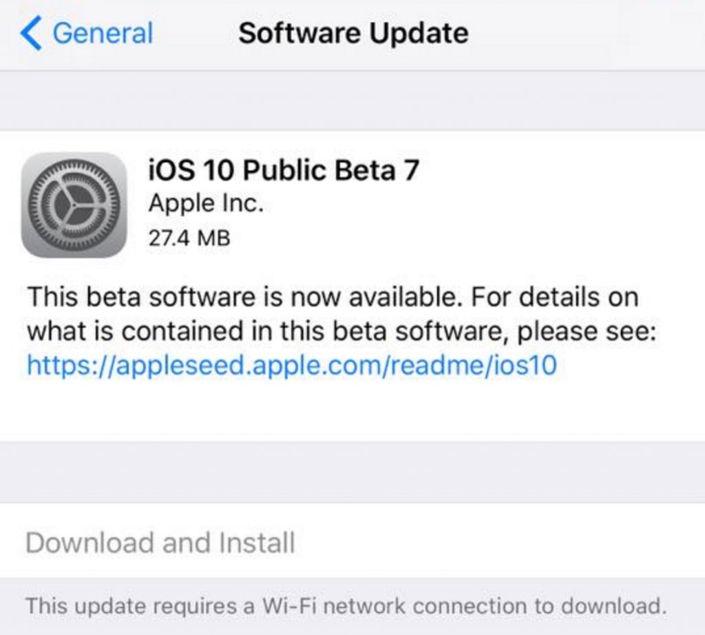 Apple ปล่อย iOS 10 Developer Beta 8/Public Beta 7 ให้นักพัฒนาทดสอบแล้ว