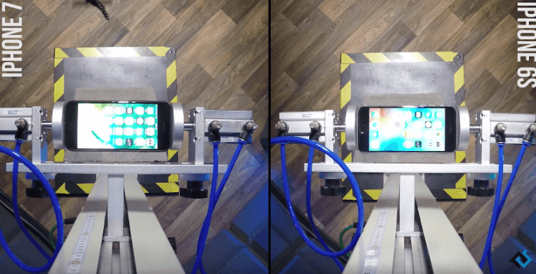 ชมรีวิวทดสอบ Drop Test ระหว่าง iPhone 7 กับ iPhone 6s รุ่นใดทนทานกว่ากัน