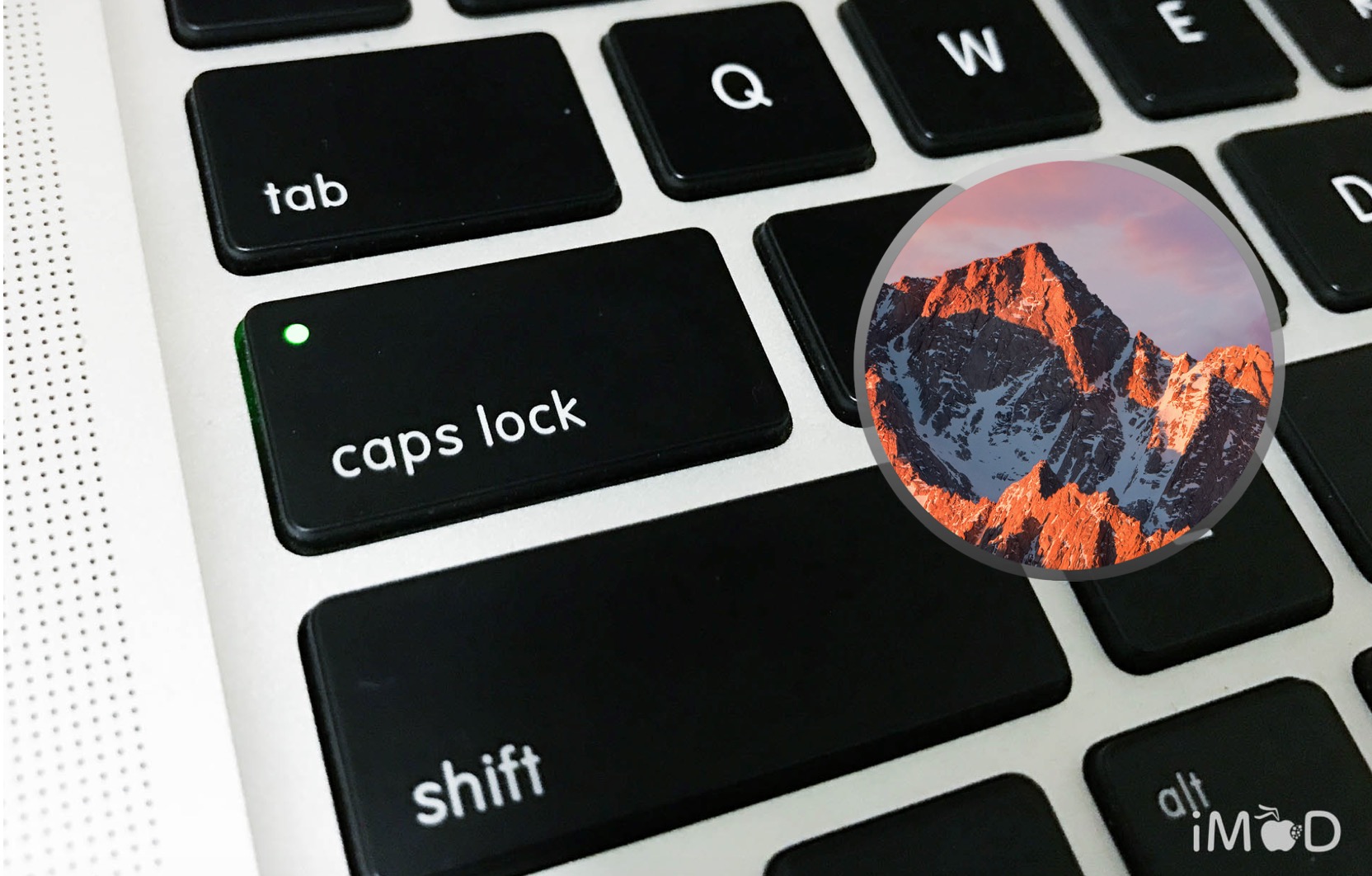 กดปุ่ม Caps Lock ใน macOS Sierra อย่างไร? - iPhoneMod