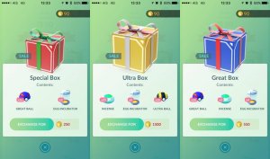 Pokémon GO ลดราคาเปิดกล่องของขวัญสุดพิเศษ