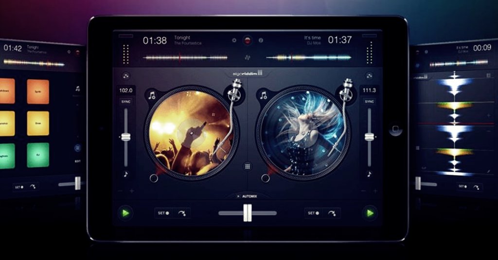 djay 2 for iPhone แอป mix เพลงบน iPhone เปิดโหลดฟรี