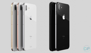 แนวคิด iPhone 8 X Edition จอเต็มขอบ ตัวเครื่องโค้ง กรอบสแตนเลส กล้องหลังคู่