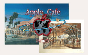 ชมภาพแนวคิด Apple Cafe ปี 1990 ก่อนจะมาเป็น Apple Store ในปัจจุบัน