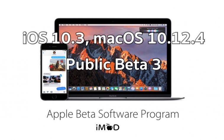 iOS 10.3 และ macOS 10.12.4 Public Beta 3 เปิดให้คนทั่วไปทดสอบแล้ว