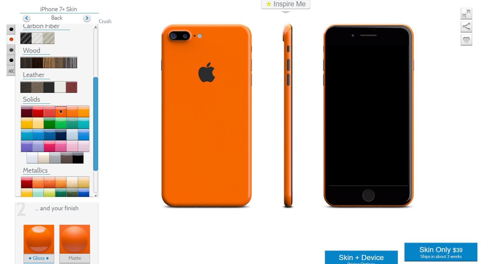 ColorWare เปิดให้สั่งซื้อ Skin ปรับแต่งสี iPhone ได้ตามต้องการราคา ...
