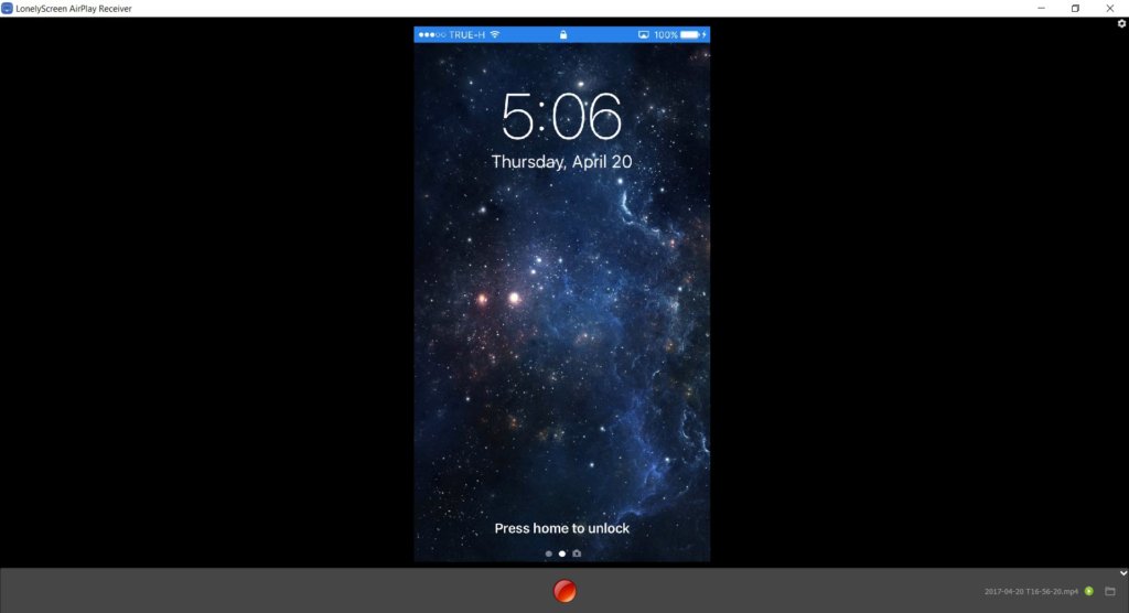 Lonely Screen โปรแกรมจำลองหน้าจอ iPhone ให้แสดงที่คอมพิวเตอร์ใช้ได้ทั้ง ...