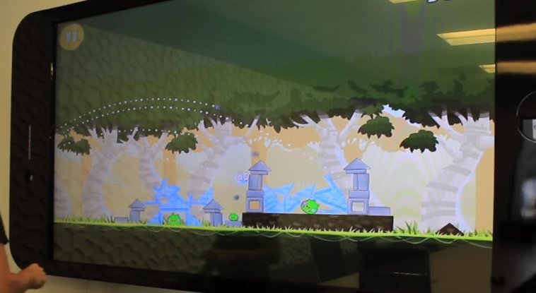 ชม PadZilla จอ iPhone, iPad ขนาดใหญ่ Touch Screen เล่นเกมได้