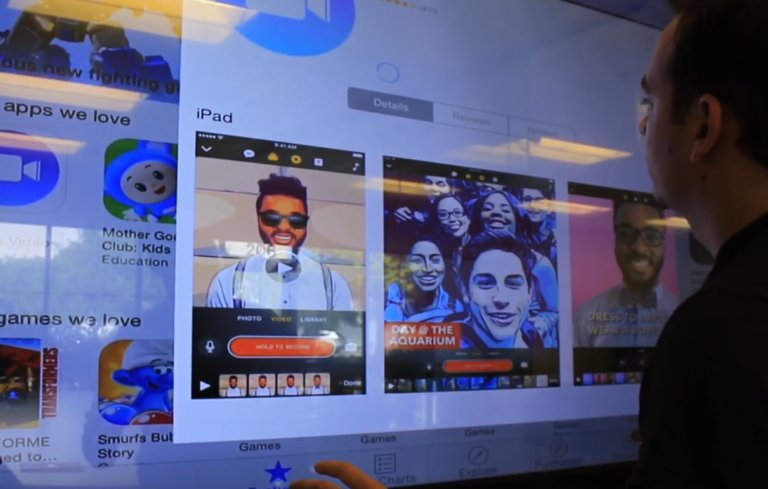 ชม PadZilla จอ iPhone, iPad ขนาดใหญ่ Touch Screen เล่นเกมได้