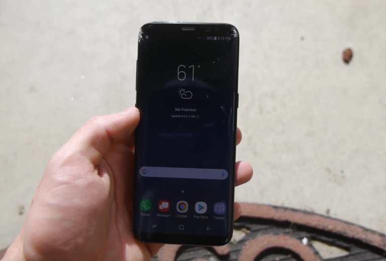 ชมรีวิว Drop Test ระหว่าง Samsung Galaxy S8 และ iPhone 7 RED