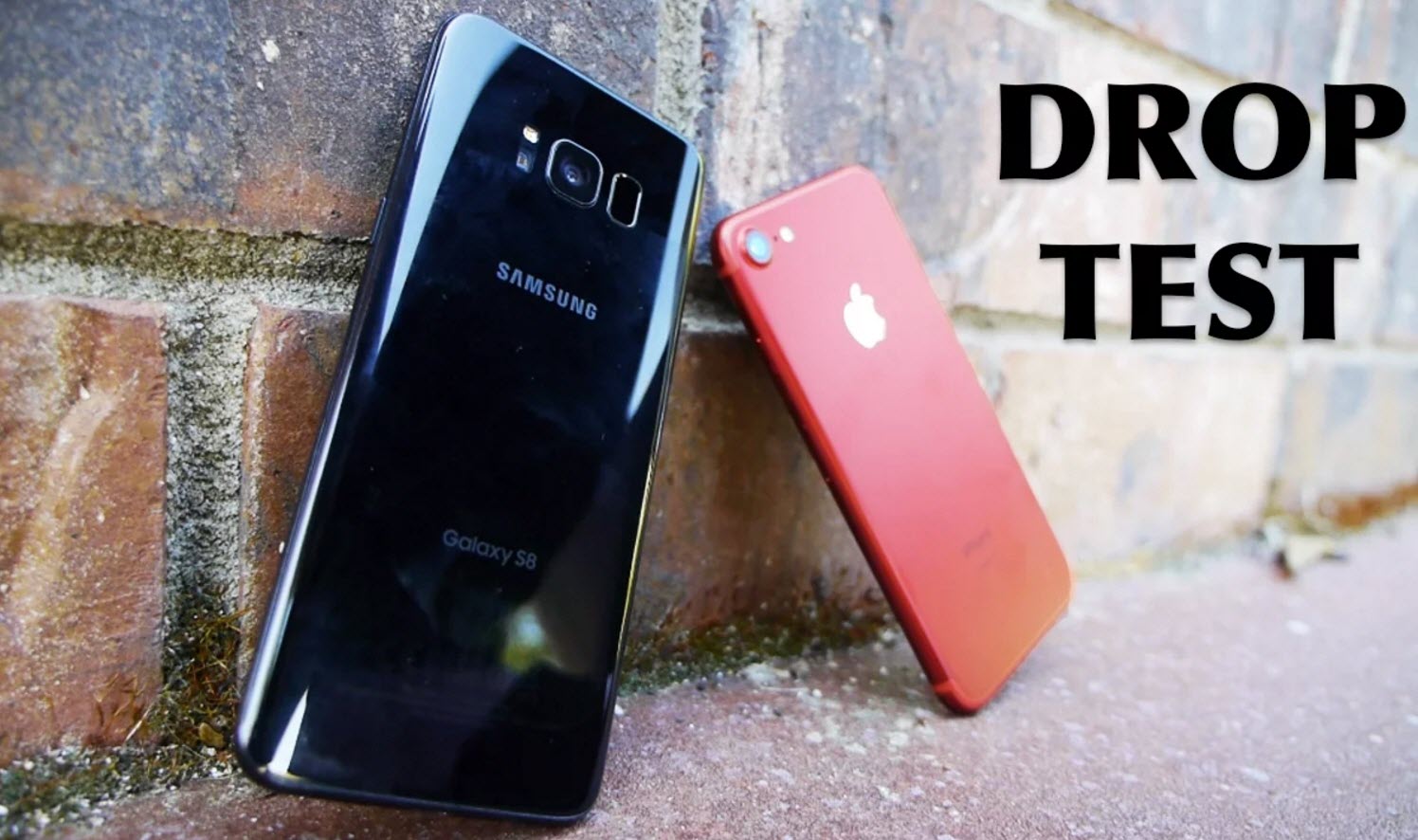 ชมรีวิว Drop Test ระหว่าง Samsung Galaxy S8 และ iPhone 7 RED