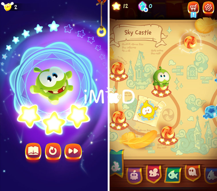 ดาวน์โหลดฟรี เกม Cut the Rope: Magic การกลับมาอีกครั้งของเจ้ากบ Om Nom ...