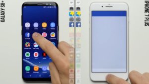 ชมรีวิวทดสอบความเร็วการเปิด-ปิดแอประหว่าง Galaxy S8+ และ iPhone 7 Plus