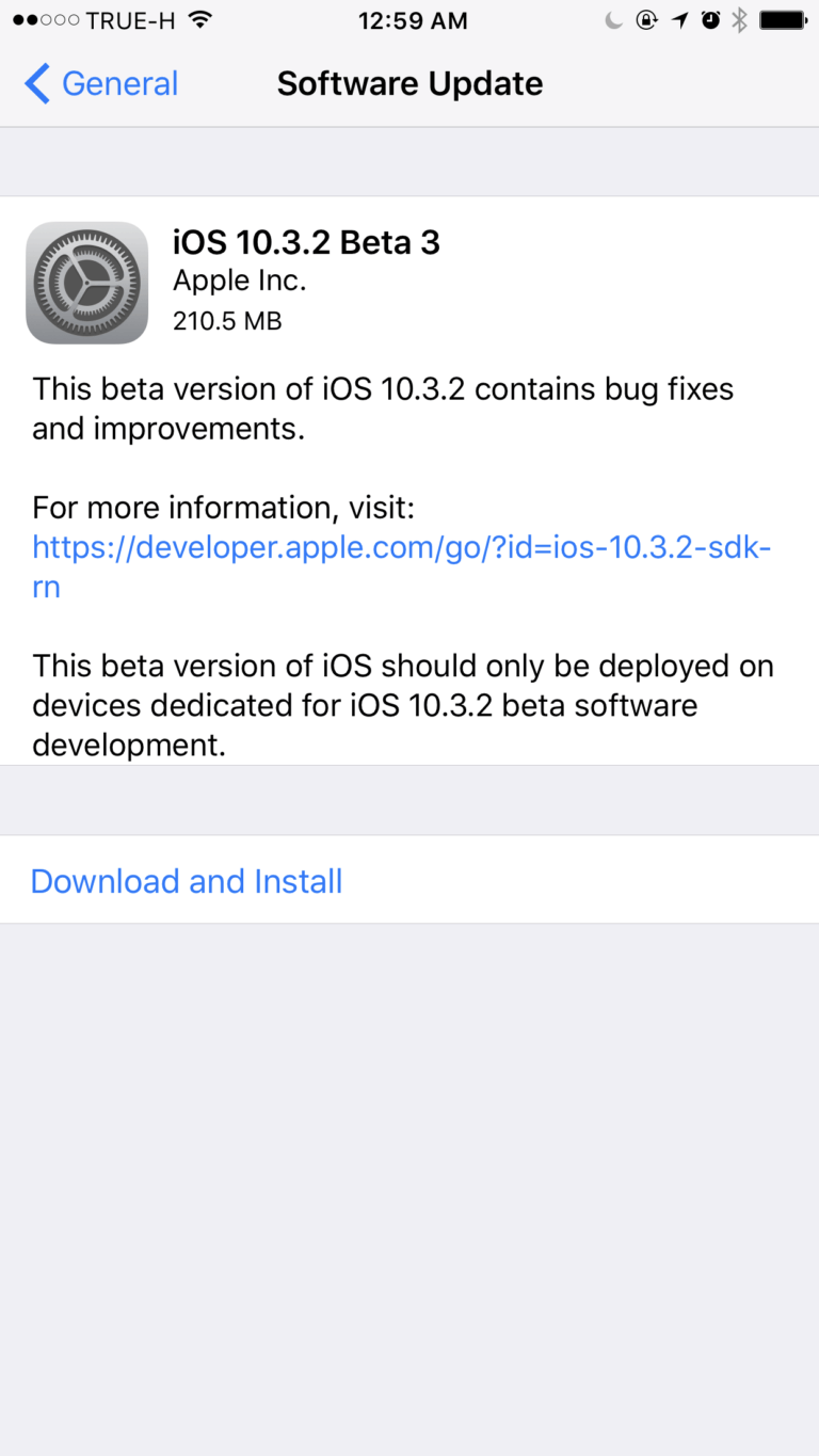 Apple ปล่อย iOS 10.3.2 Beta 3 ให้นักพัฒนาได้ทดสอบ iPhone 5, 5c ยังได้ไปต่อ