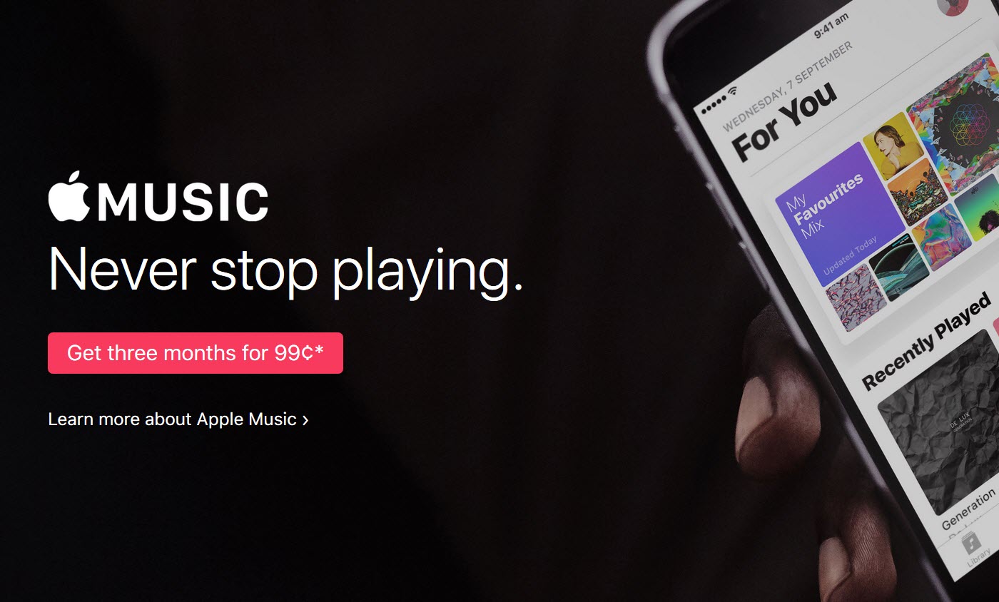 Apple Music Premium – Telegraph