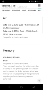 ไม่เพียงแค่ Huawei แต่ลูกค้า Samsung Galaxy S8 ก็เจอ UFS 2.0 เช่นกัน