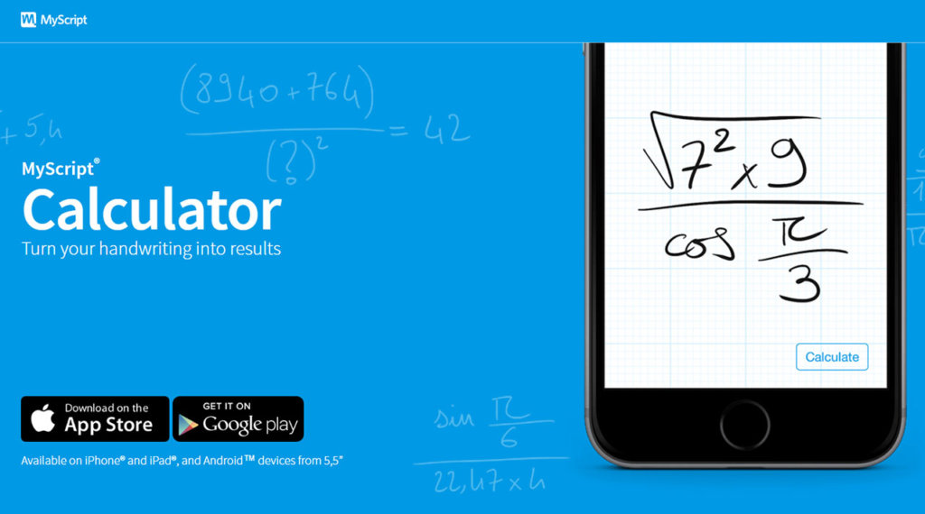 รีวิว MyScript Calculator เครื่องคิดเลขระดับเทพ