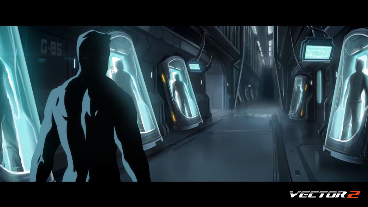 เกม Vector 2 วิ่งเพื่อเอาตัวรอดในศูนย์วิจัยขนาดใหญ่ในโลกแห่งจินตนาการ ...