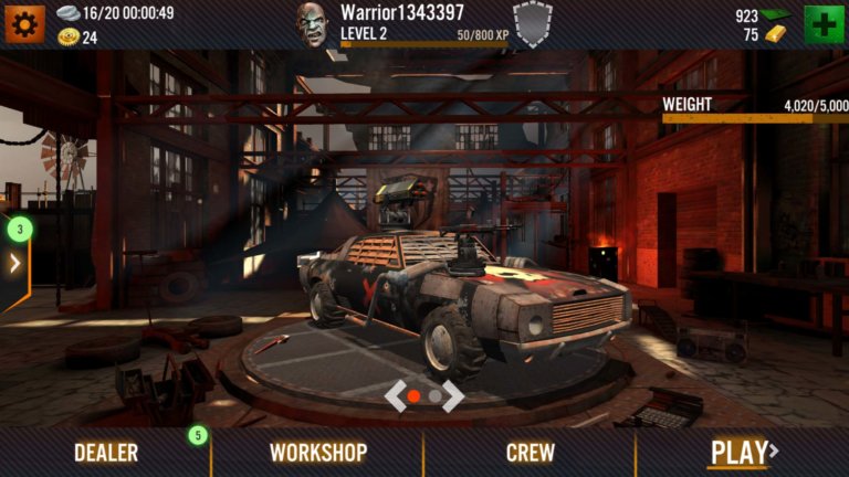 โหลดฟรี เกม Auto Warriors - Tactical Car Combat เกมวางแผนสงครามรถ