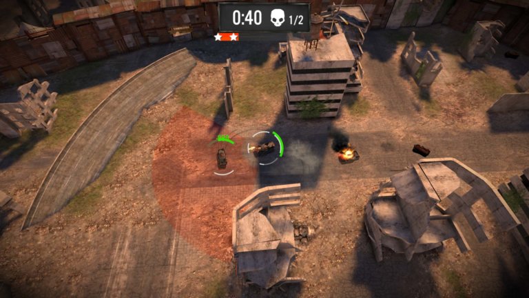 โหลดฟรี เกม Auto Warriors - Tactical Car Combat เกมวางแผนสงครามรถ