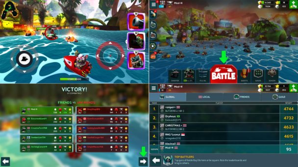 โหลดฟรี เกม Battle Bay เกมสงครามเรือรบกลางทะเลออนไลน์จากค่าย ROVIO