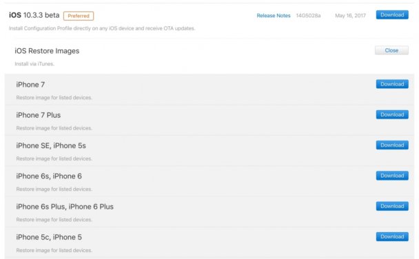 Apple ปล่อย iOS 10.3.3 Beta 1 ให้นักพัฒนาได้ทดสอบ iPhone 5, 5c อัปเดตได้ปกติ